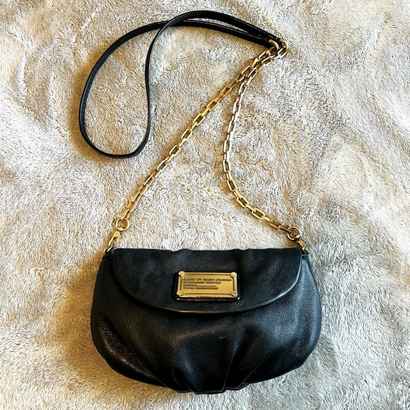 Marc Jacobs | Bags | Marc Jacobs Workwear Wgold Chain Crossbody 82 X ...